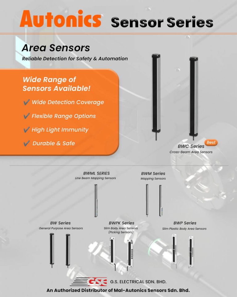 Autonics Area Sensor - BWP Series - G.S. ELECTRICAL SDN. BHD.