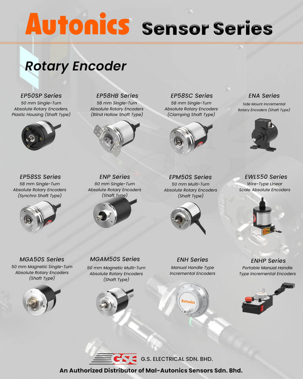 Autonics Rotary Encoder - ENP Series - G.S. ELECTRICAL SDN. BHD.